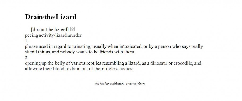 drainthelizard | the justin johnson show