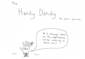The Handy Dandy Cartoon by Justin J. Johnson | the justin johnson show