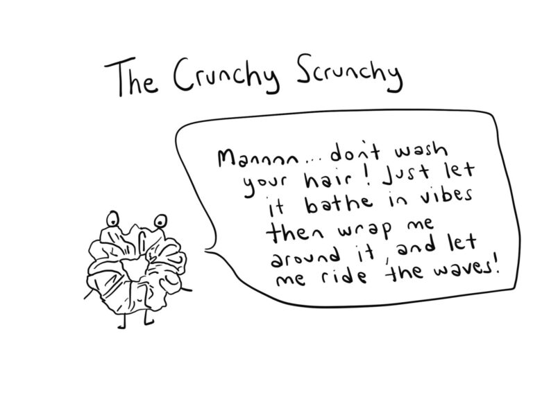 The Crunchy Scrunchy Cartoon by Justin J. Johnson